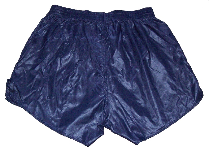 Navy Blau Shiny Nylon Shorts von Soffe-Männer groß | eBay